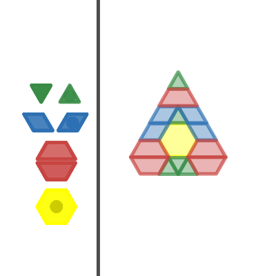 Astronaut Pattern Block Templates