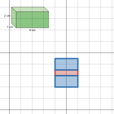 Rectangular Prism Net On Graph Paper