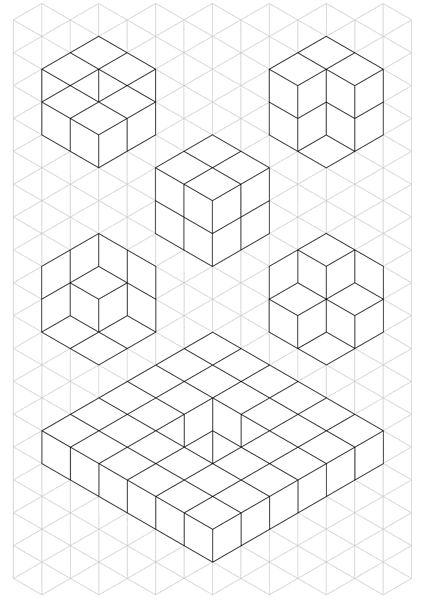 Orthographic Drawing Of A Cube