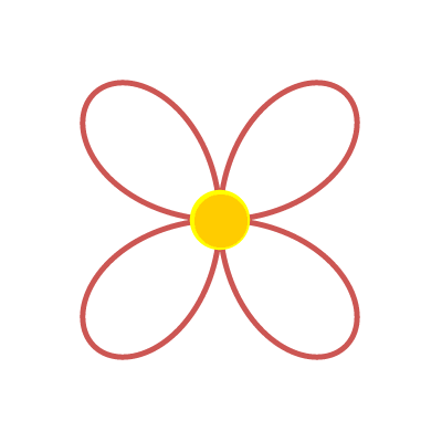 Rotational Symmetry Flower