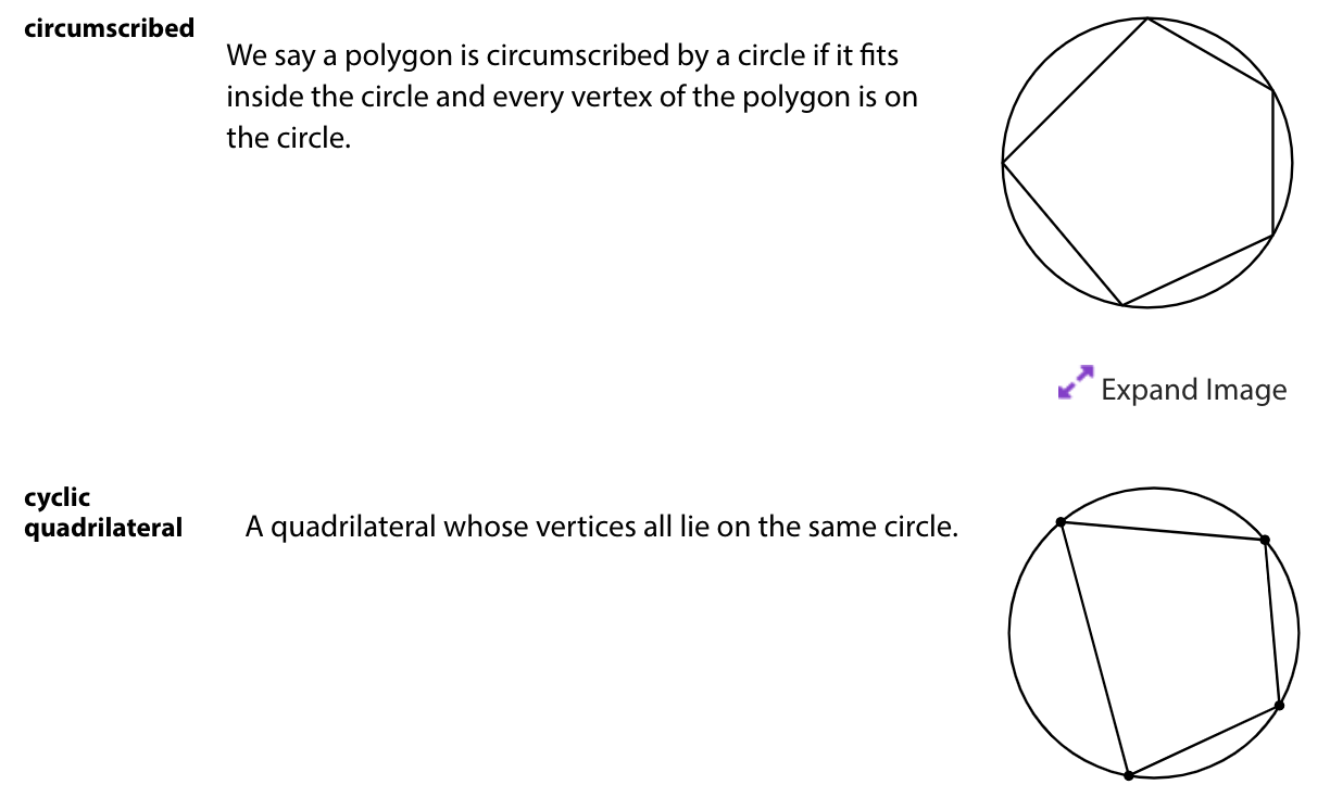 Inscribed And Circumscribed Circles