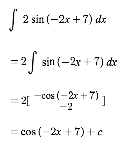 Chain Rule Integration