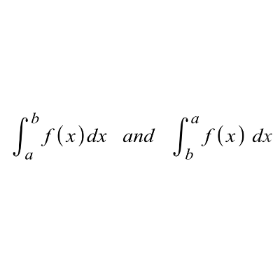 Definite Integral Formulas