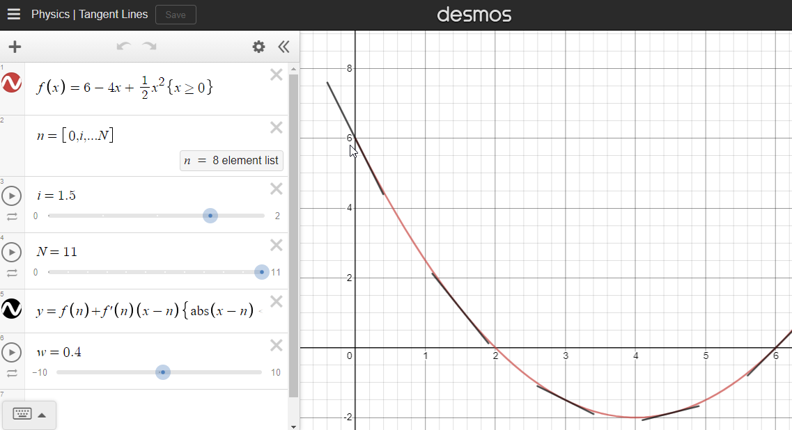 Using Desmos for Physics • Teacher Guide