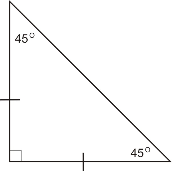Blank Right Triangle
