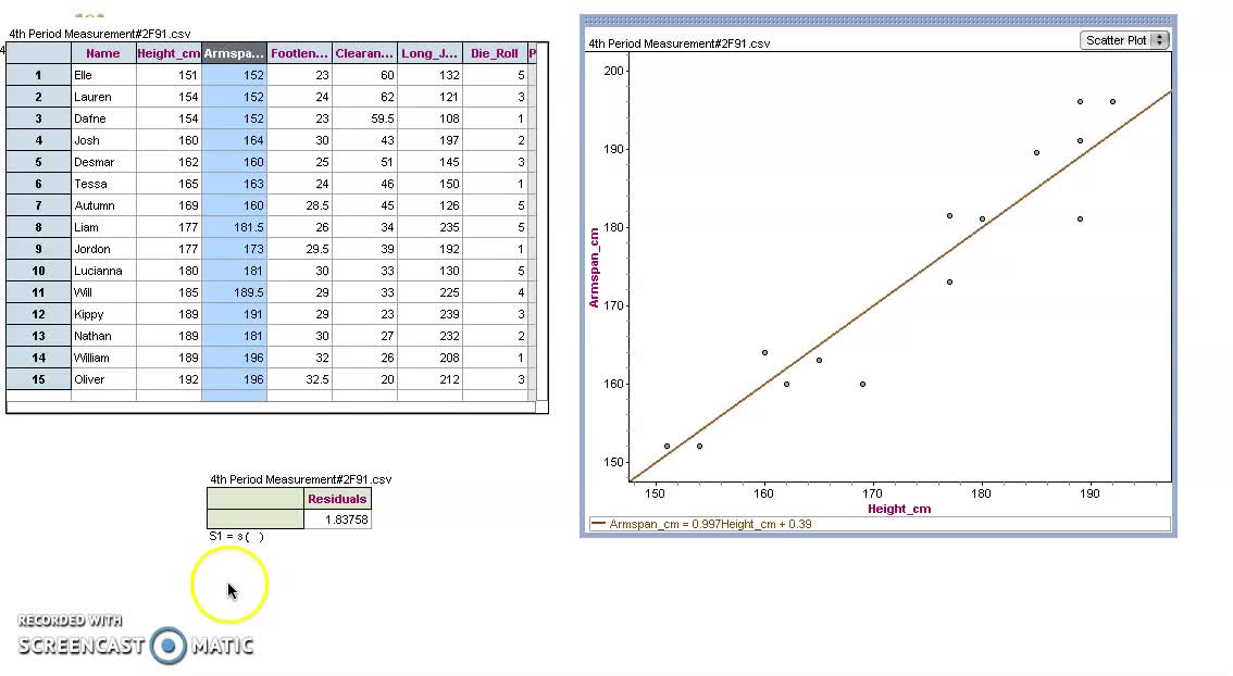 how to find line of regression desmos